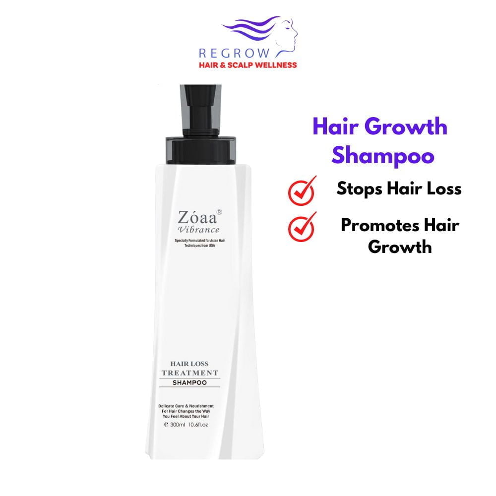 Zoaa Vibrance Anti Hair Loss Shampoo (300ml) - Regrow Herbal Hair Treatment